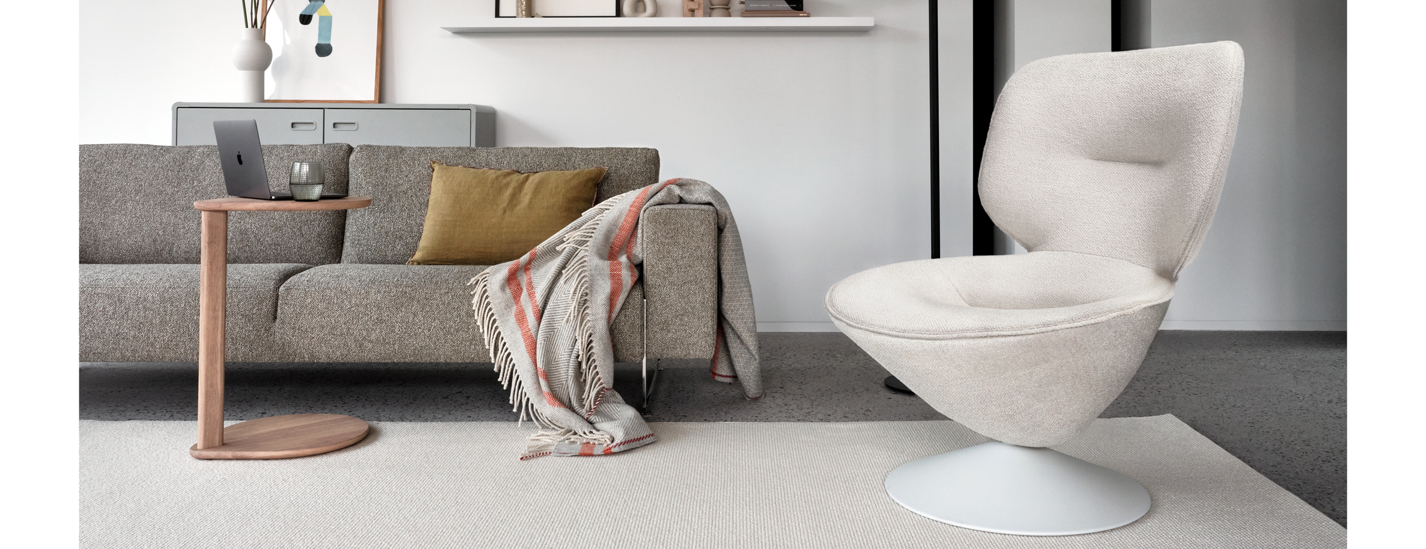 Introducing Artifort Moon - a welcoming armchair by Patrick Norguet